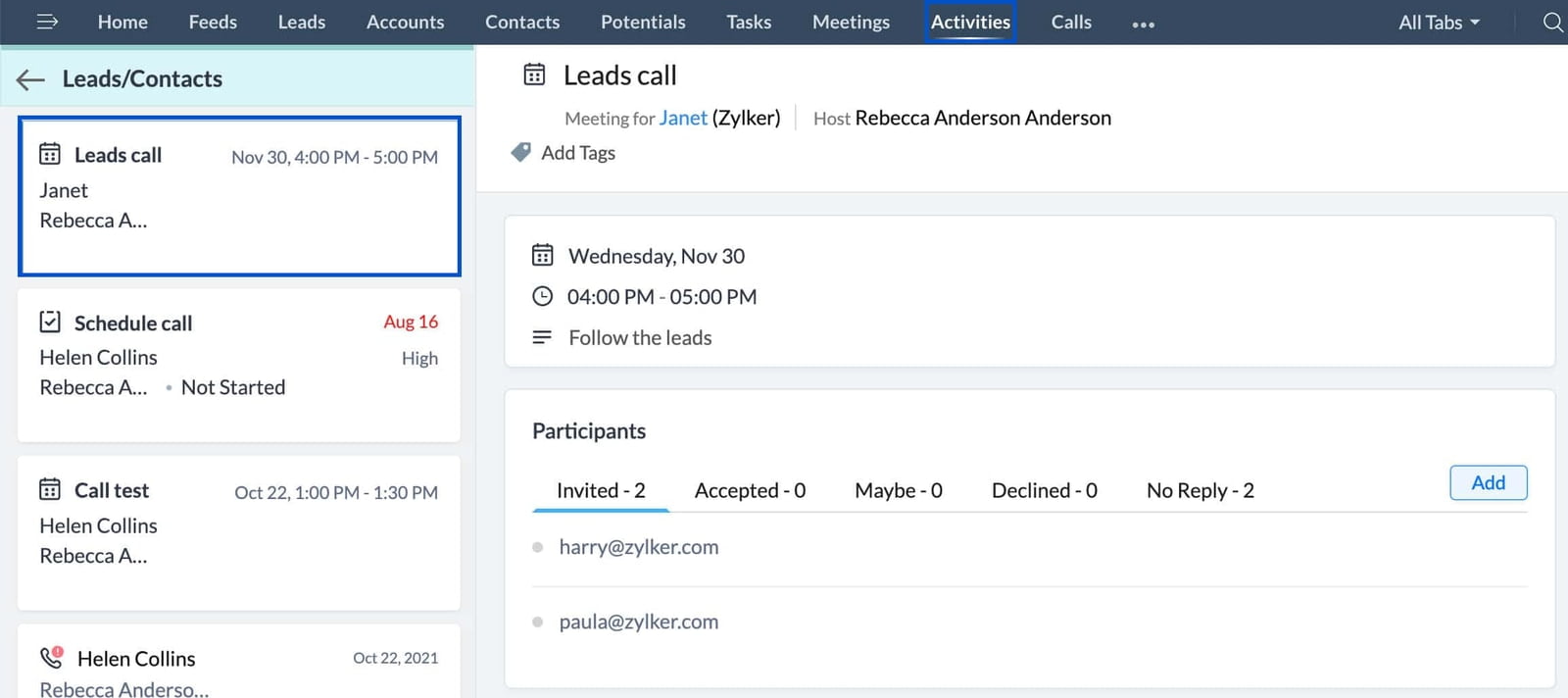 Streamline Workflows By Integrating Zoho Crm With Zoho Calendar Bickert Management Inc